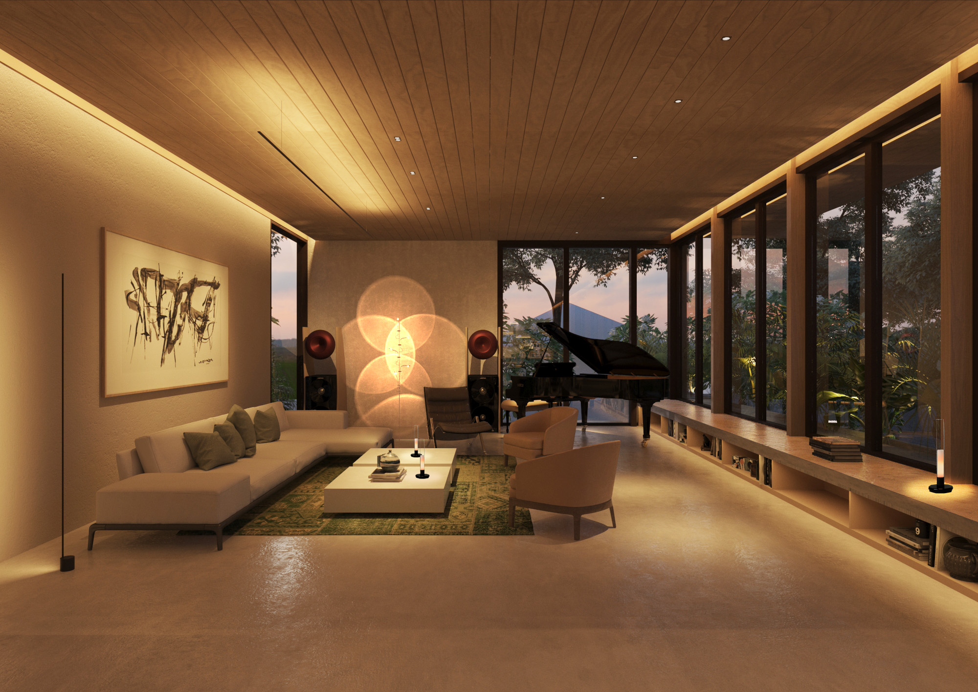 Villa Thao Dien - kobi lighting studio